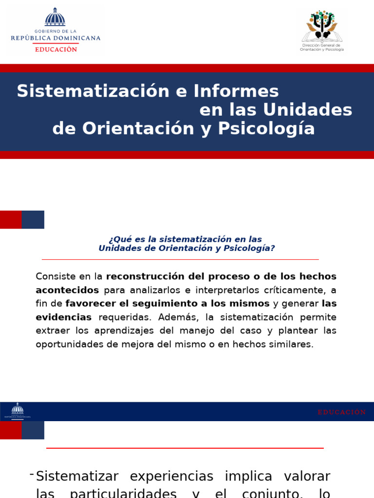 6-Taller Sistematización e Informes | PDF | Sicología | Abuso infantil