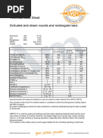 Ampco 21: Technical Data Sheet Continuous Cast | PDF | Strength Of ...