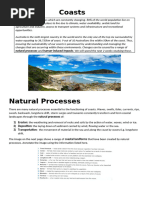 Geography Year 5 Notes-Coasts | PDF | Coast | Oceans