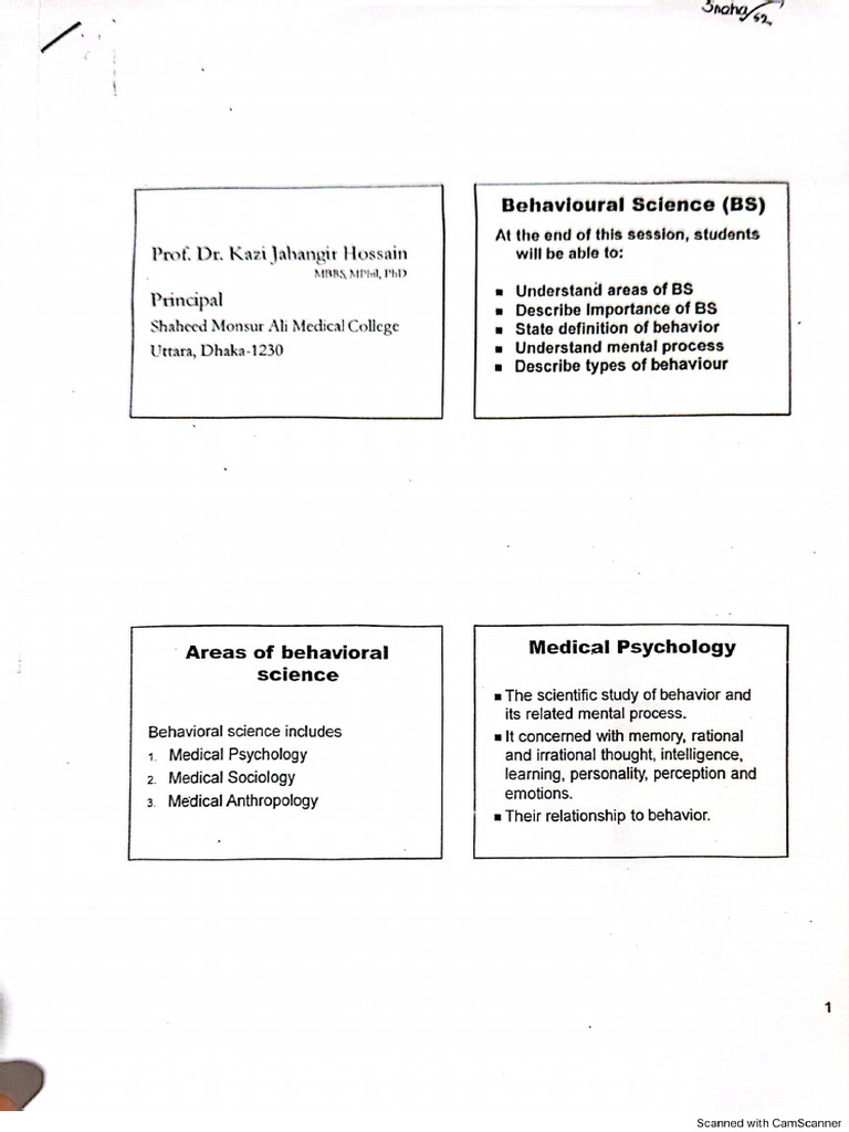Behavioural Science | PDF
