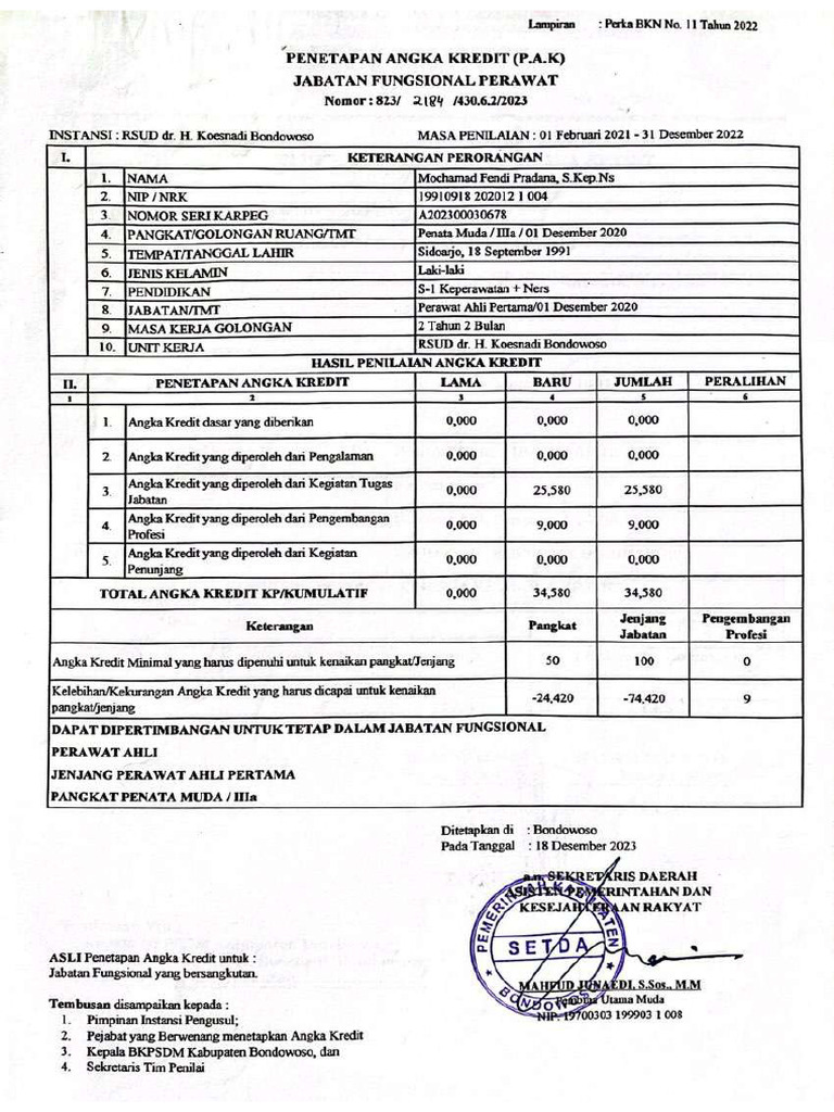 PAK Terbaru M Fendi P | PDF