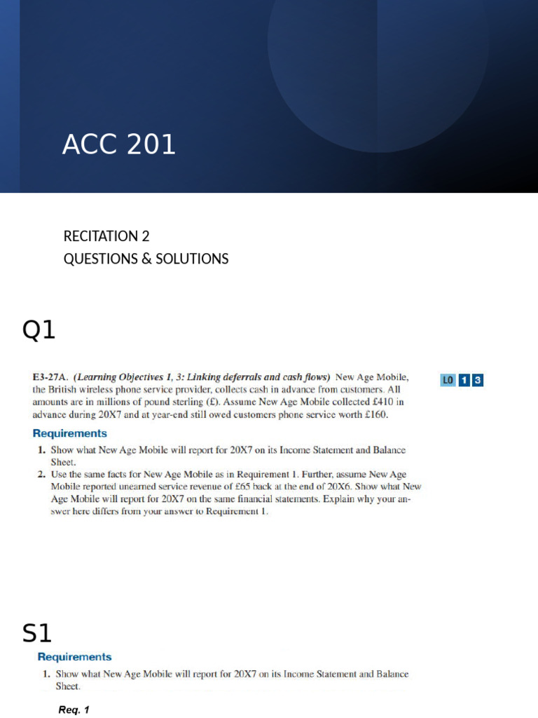 Recitation 2- QA (2) | PDF
