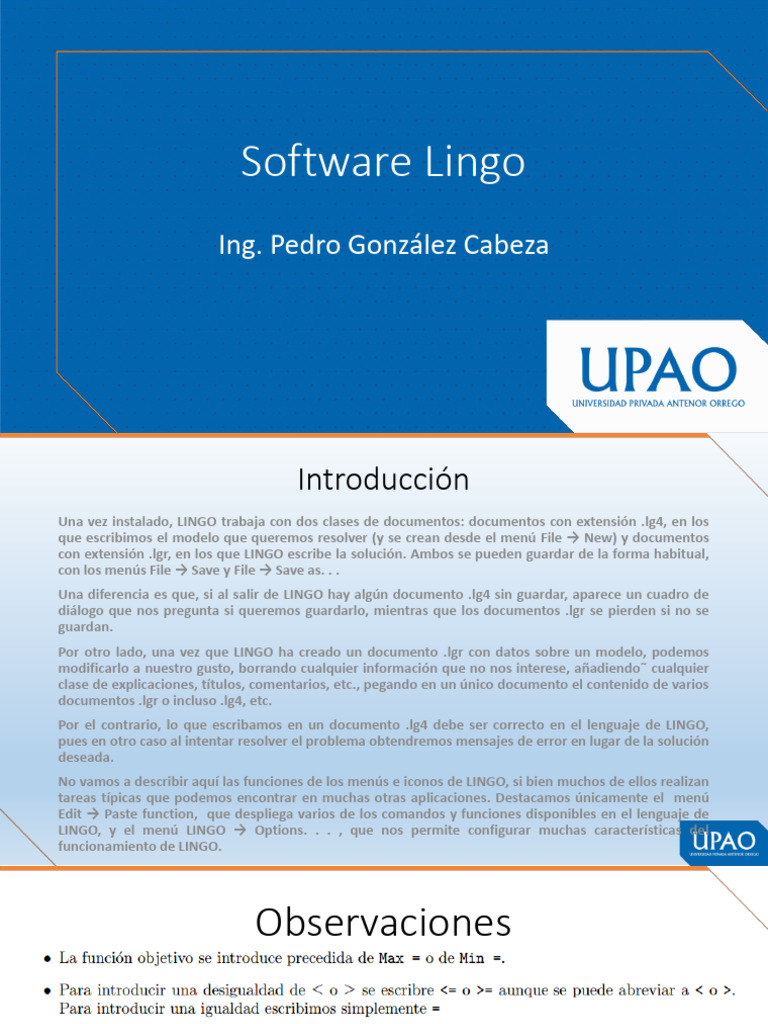 S 03 Software Lingo | PDF