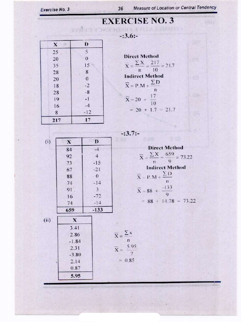 12th Class Business Statistics CH 3 | PDF
