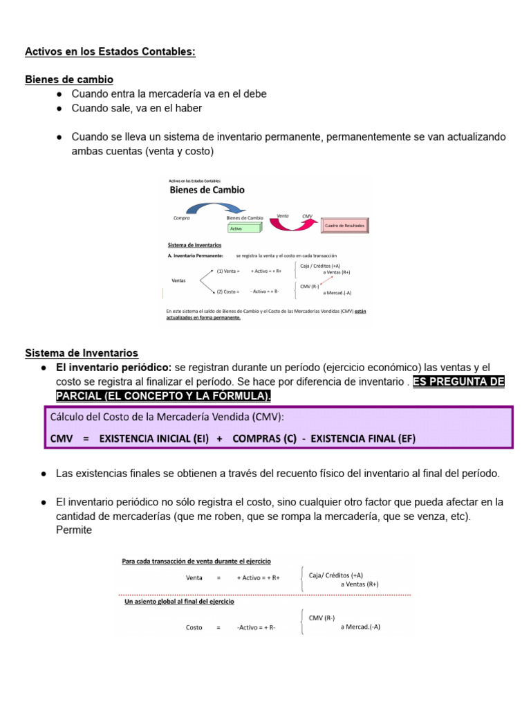 CONTABILIDAD I - Google Docs | PDF | Contabilidad | Costo