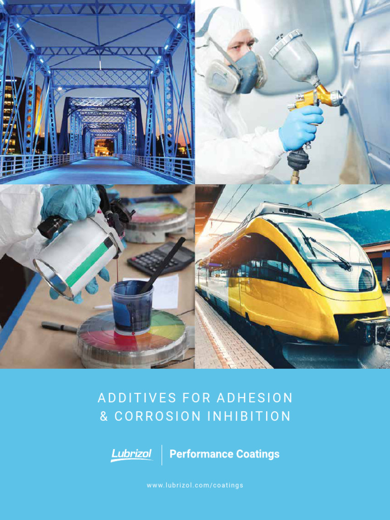 Additives For Adhesion and Corrosion Inhibition | PDF | Rust | Corrosion
