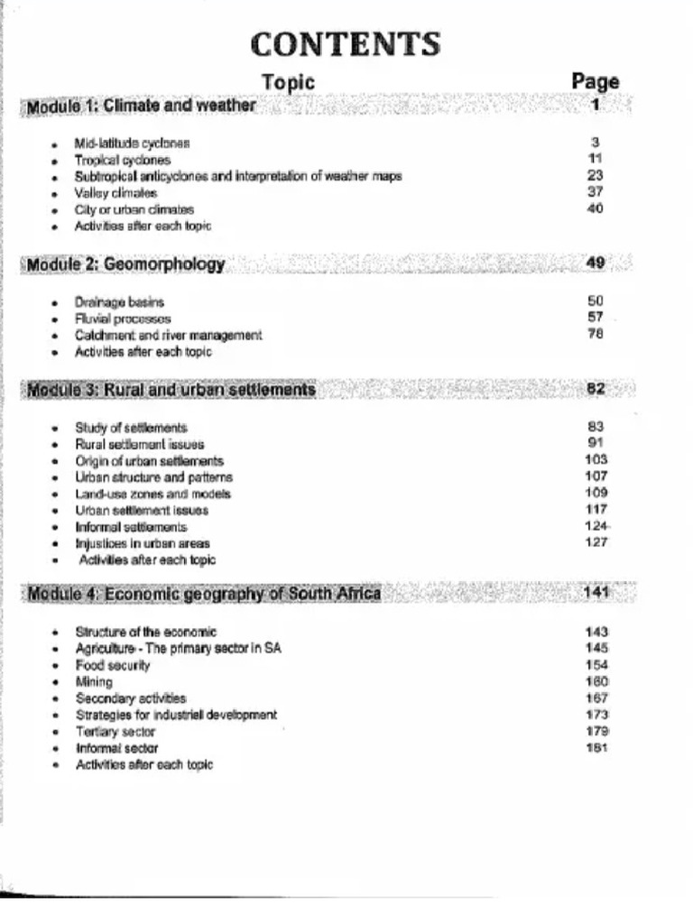 Geography Excel | PDF