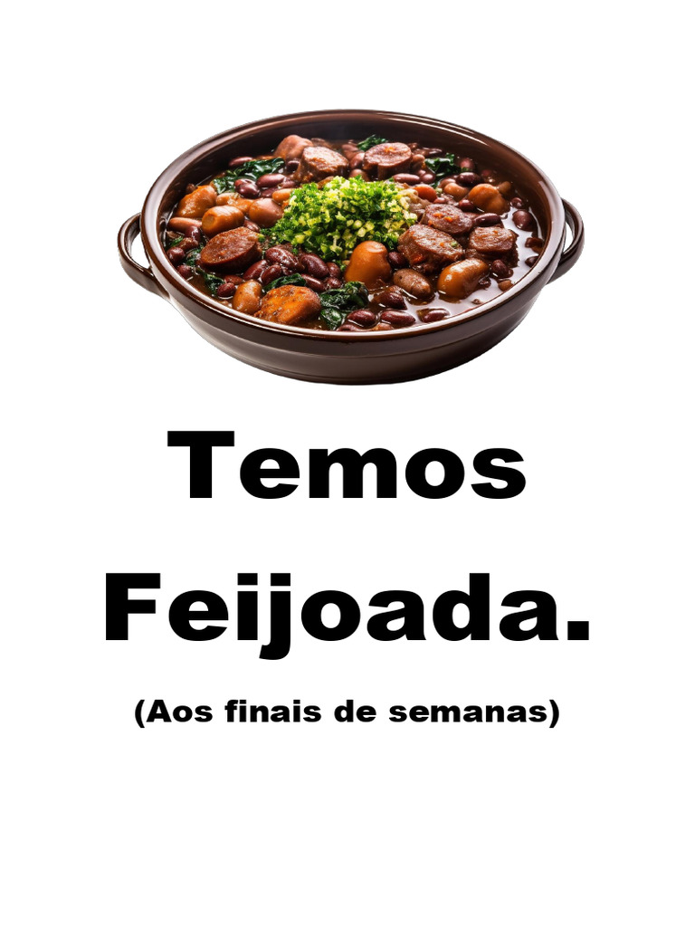 Temos Feijoada | PDF