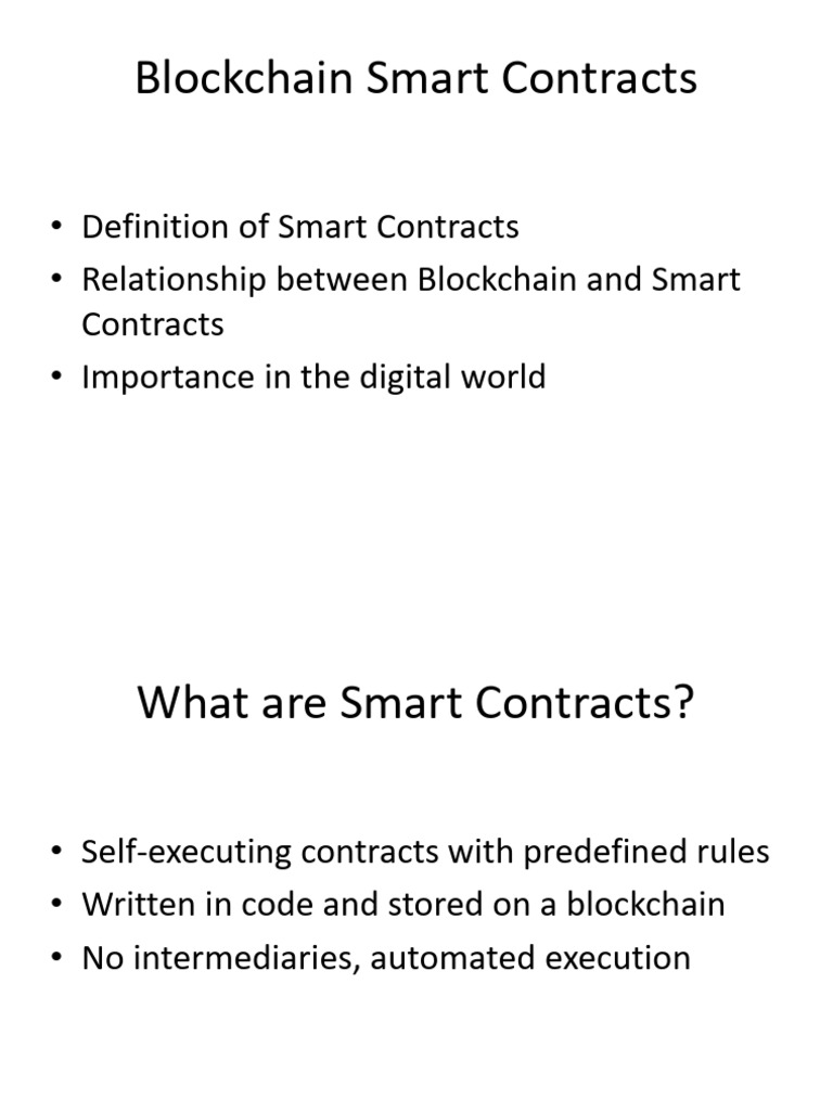 Blockchain_Smart_Contracts | PDF