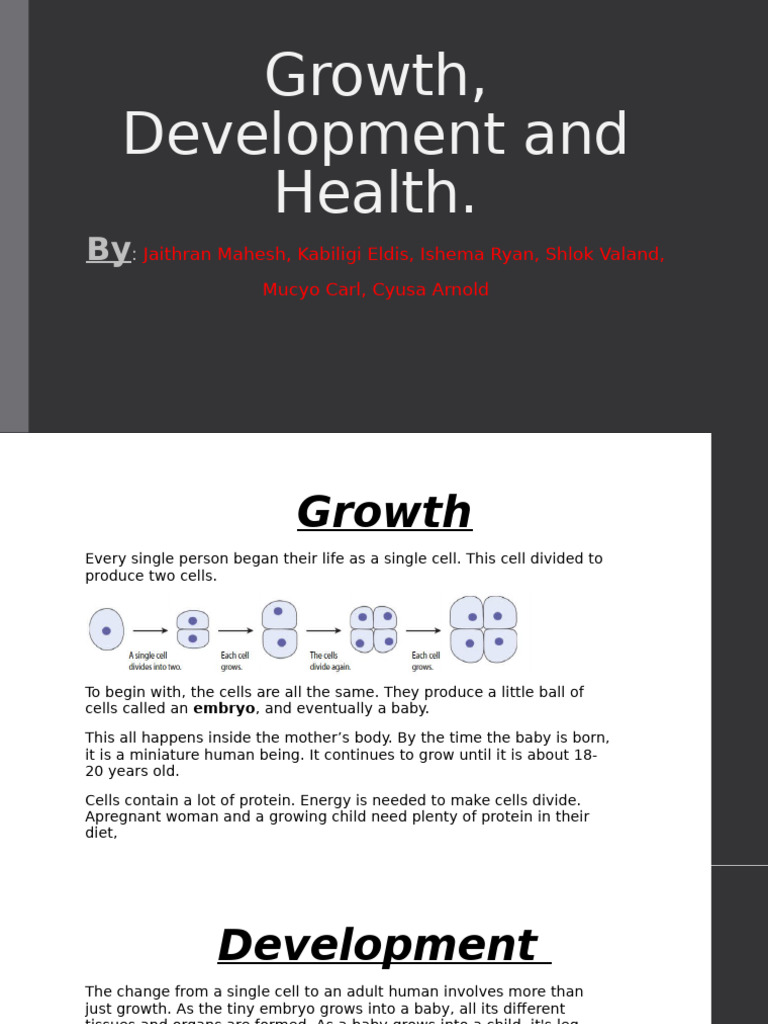 Growth, Development and Health | PDF | Smoking | Tobacco Smoking