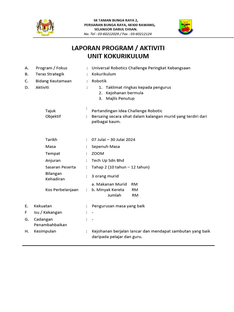 LAPORAN URC 2024 | PDF