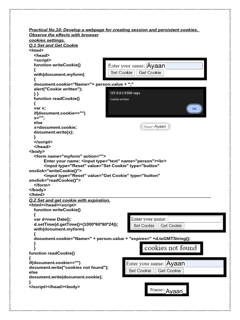 Practical NO 10 Css | PDF