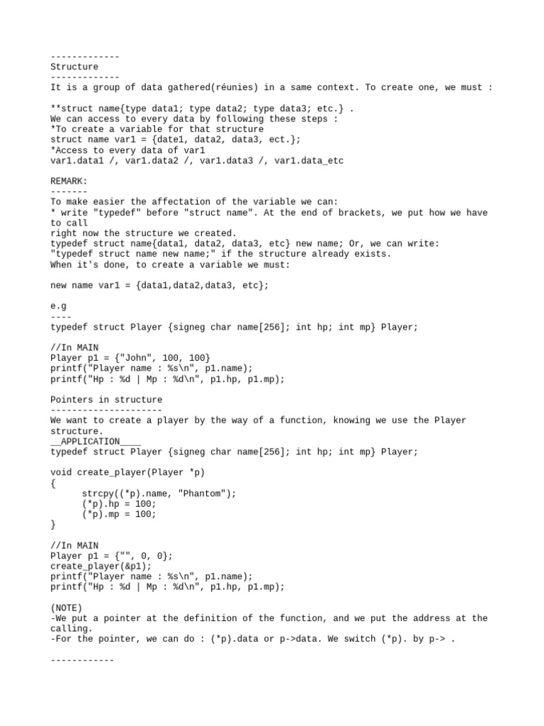 Structures, Enumeration, Union | PDF | Programming Paradigms | Computing