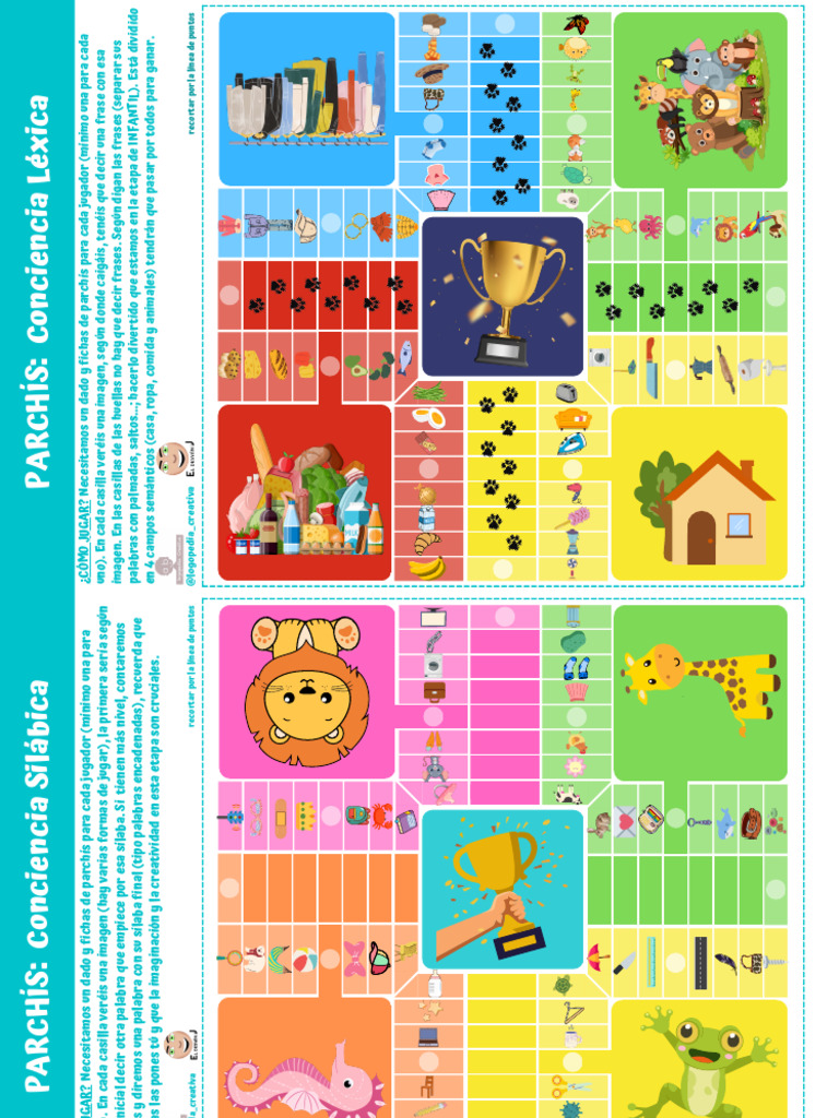 TABLEROS PARCHÍS | PDF