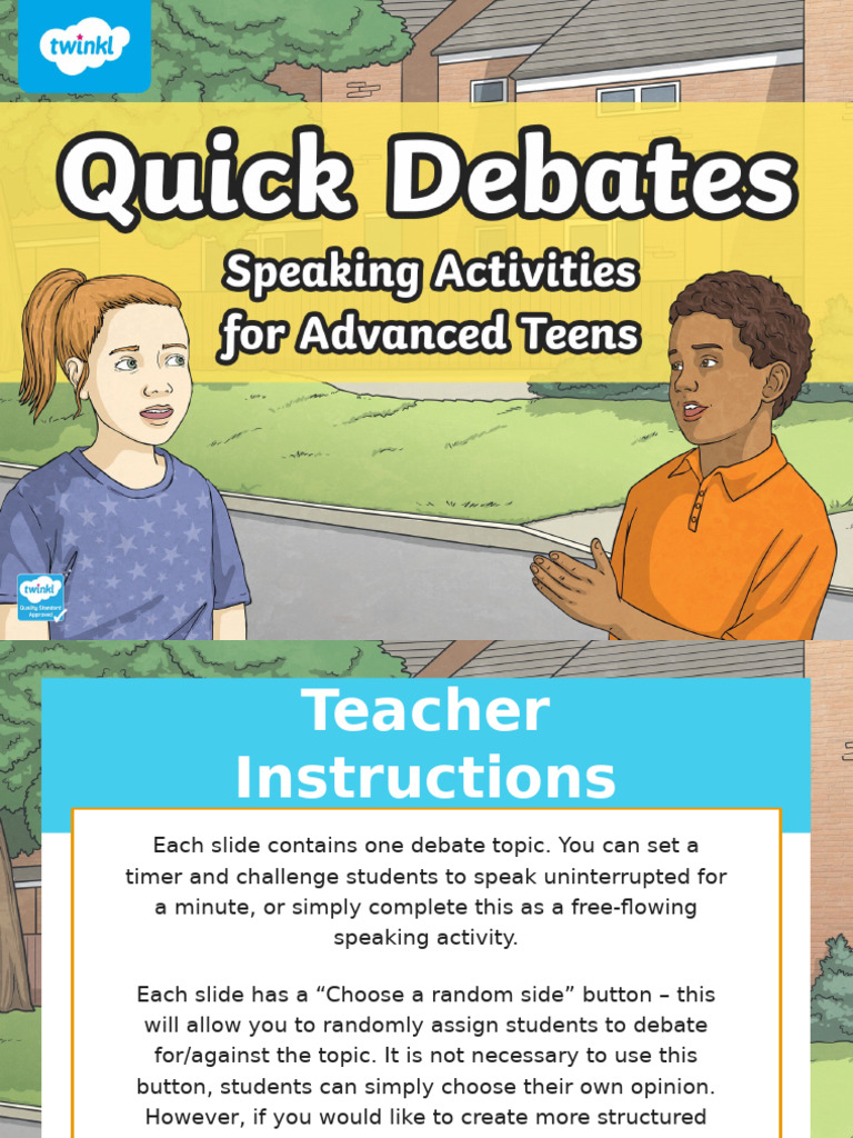 WSAS Scholarship Debate Topics | PDF