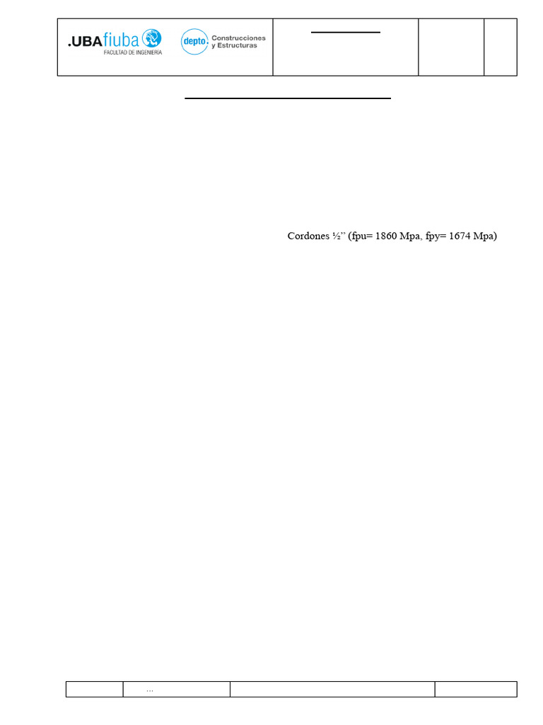 Ej4 - 2024c1 - Merello - v1 | PDF | Hormigón pretensado | Viga (Estructura)