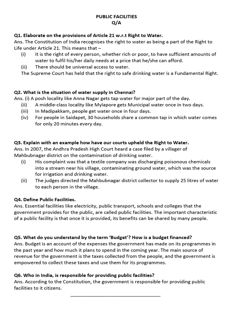 CONLIB_PublicFacilities_20241228170825 | PDF | Water | Fresh Water