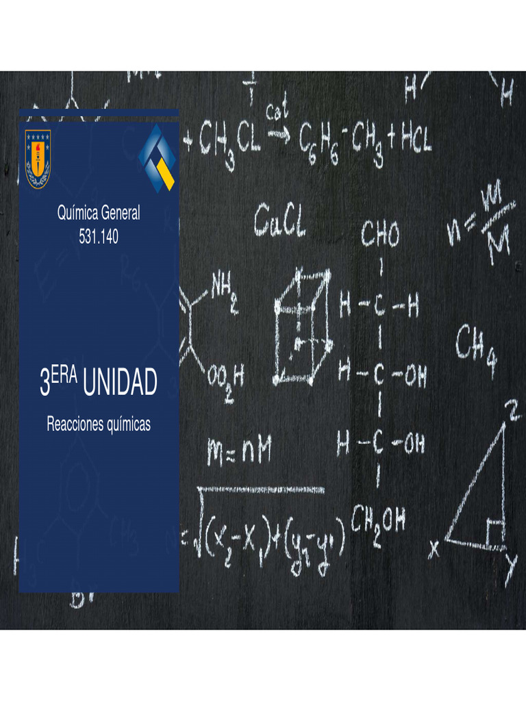 Unidad 3 Reacciones Químicas | PDF | Redox | Ácido