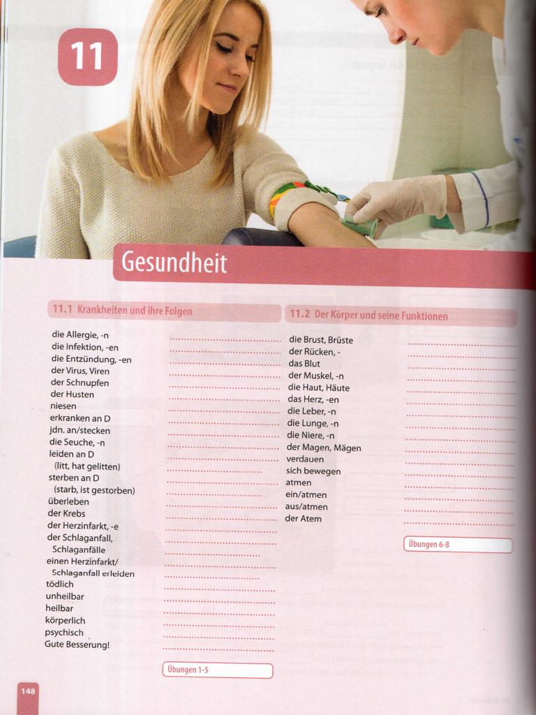 Treffend B2 Thema 11 Gesundheit | PDF