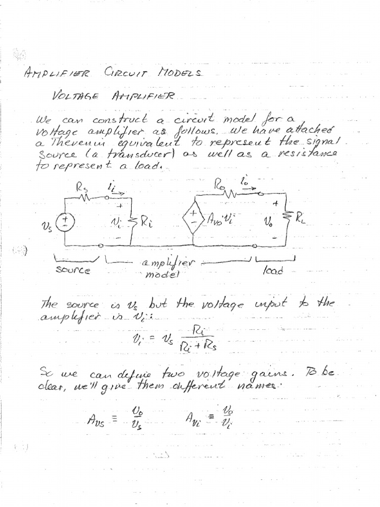 2. Amplifier Circuits | PDF