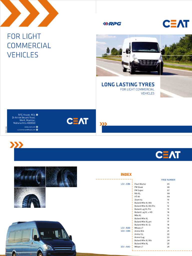 Ceat LCV Brochure | PDF