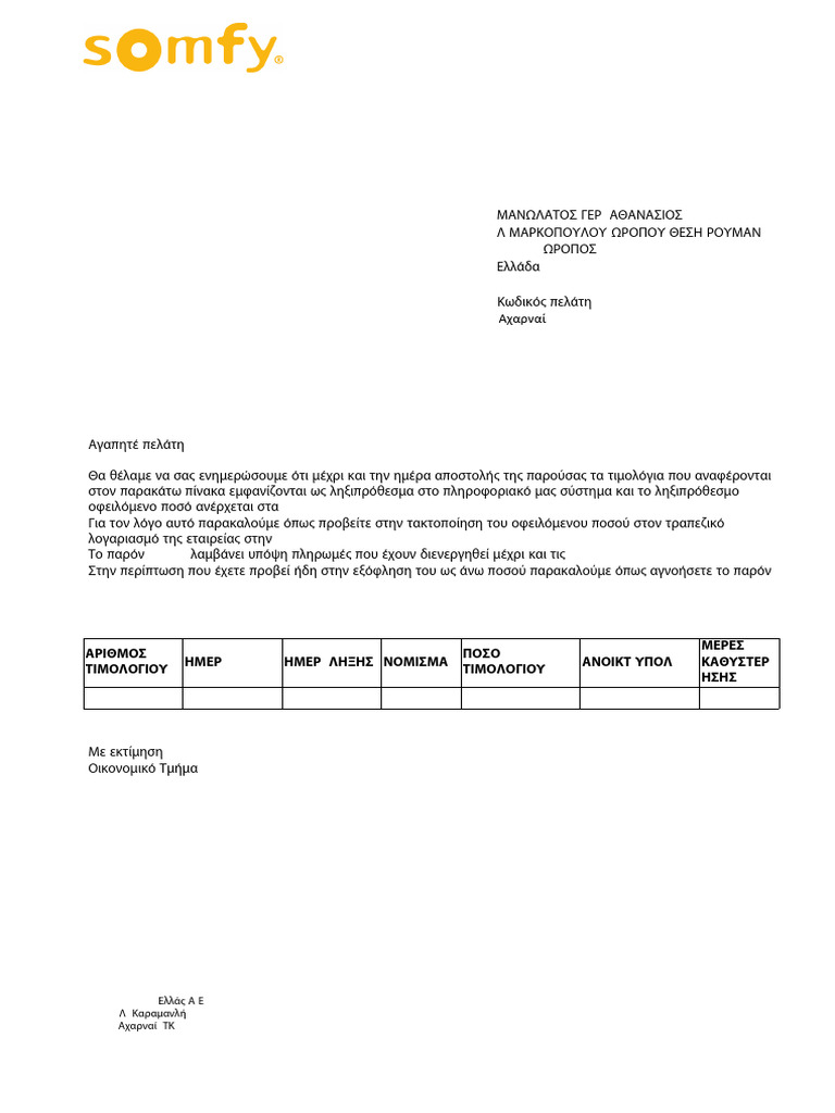 Dunning Letter Correct | PDF