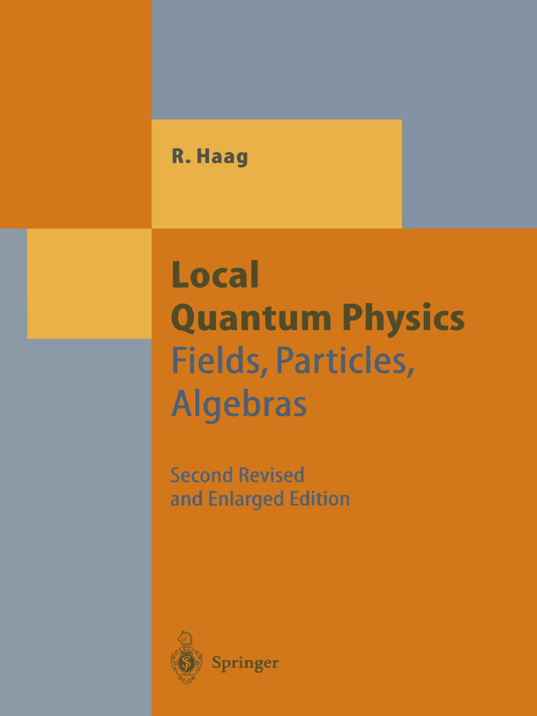 1996 Book LocalQuantumPhysics | PDF | Quantum Mechanics | Field (Physics)