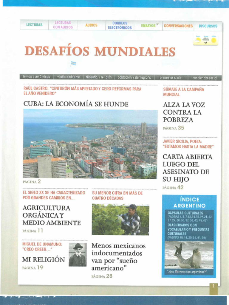 001-+Desafios+Mundiales | PDF