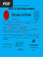 Marriage Certificate Template | PDF