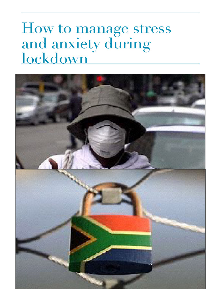 Coping with Stress and Anxiety in Lockdown | PDF