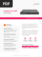 6600 Security Gateway Datasheet | PDF | Firewall (Computing) | Security