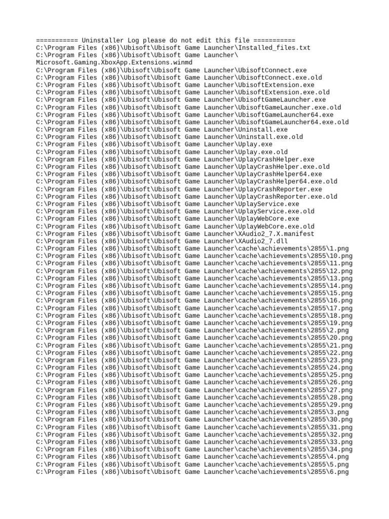 Installed Files | PDF | Publishers | Computing