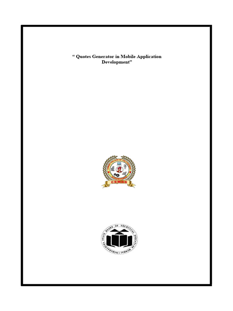 Mad-Micro-Project-06 Ajit | PDF | Mobile App | Android (Operating System)