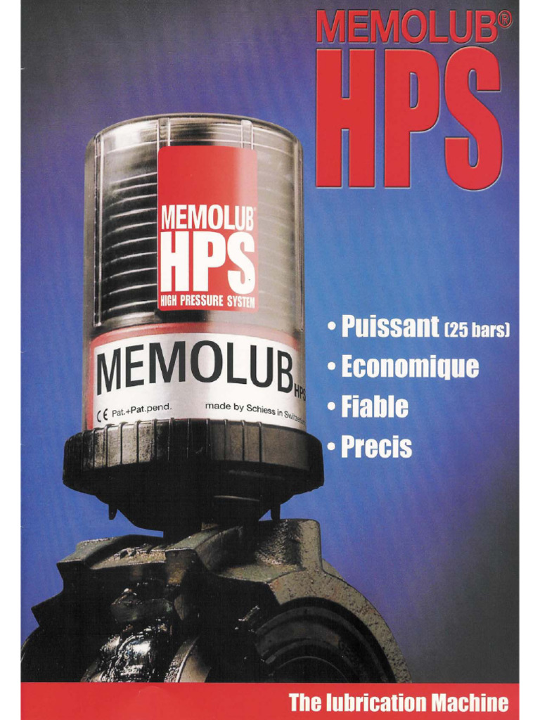 MEMOLUB Brochure | PDF