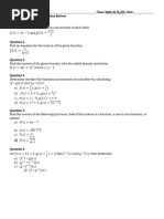 AP Calculus Limits Practice Problems | PDF | Function (Mathematics ...