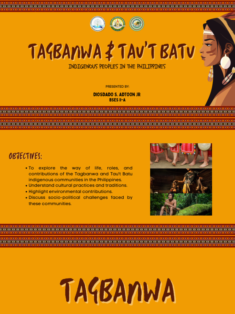 Tagbanwa and Tau't Batu Communities | PDF