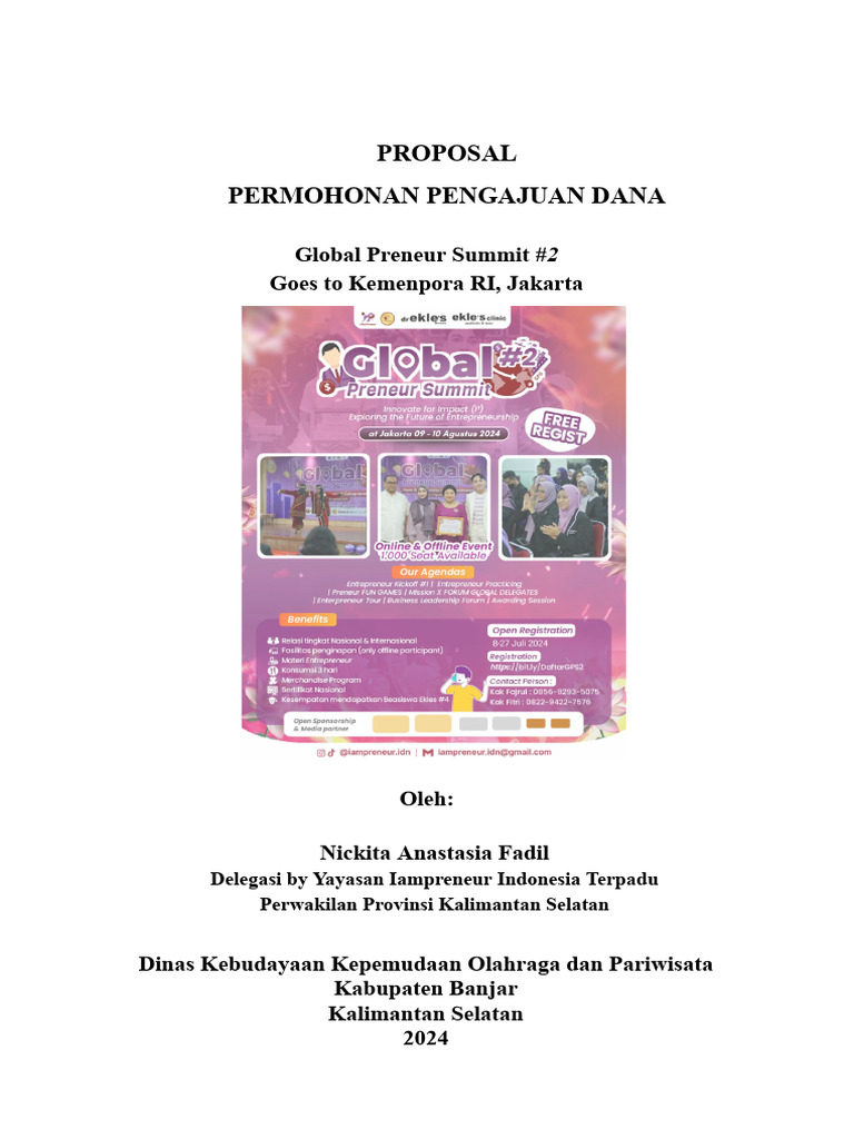 Global Preneur Summit #2 2024 | PDF