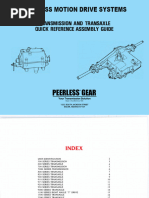 Peerless 2300 Transaxle Parts List | PDF | Axle | Gear