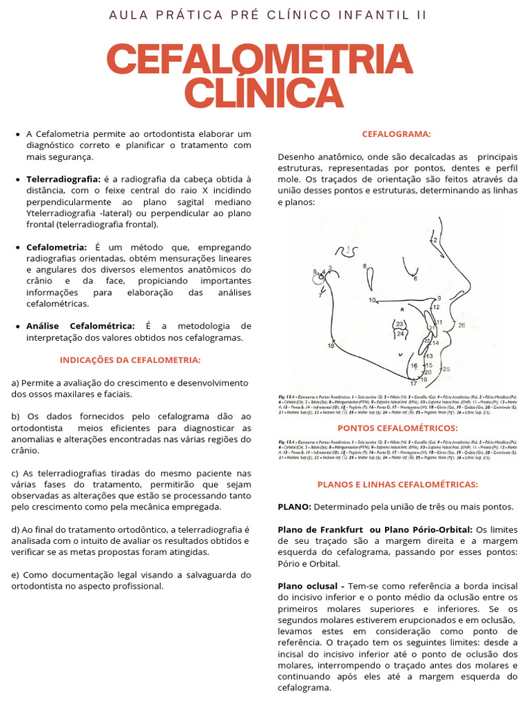 CEFALOMETRIA CLíNICA-2 | PDF | Dente humano