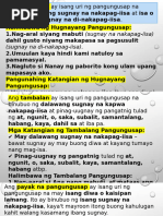 Panlapi Worksheets | PDF