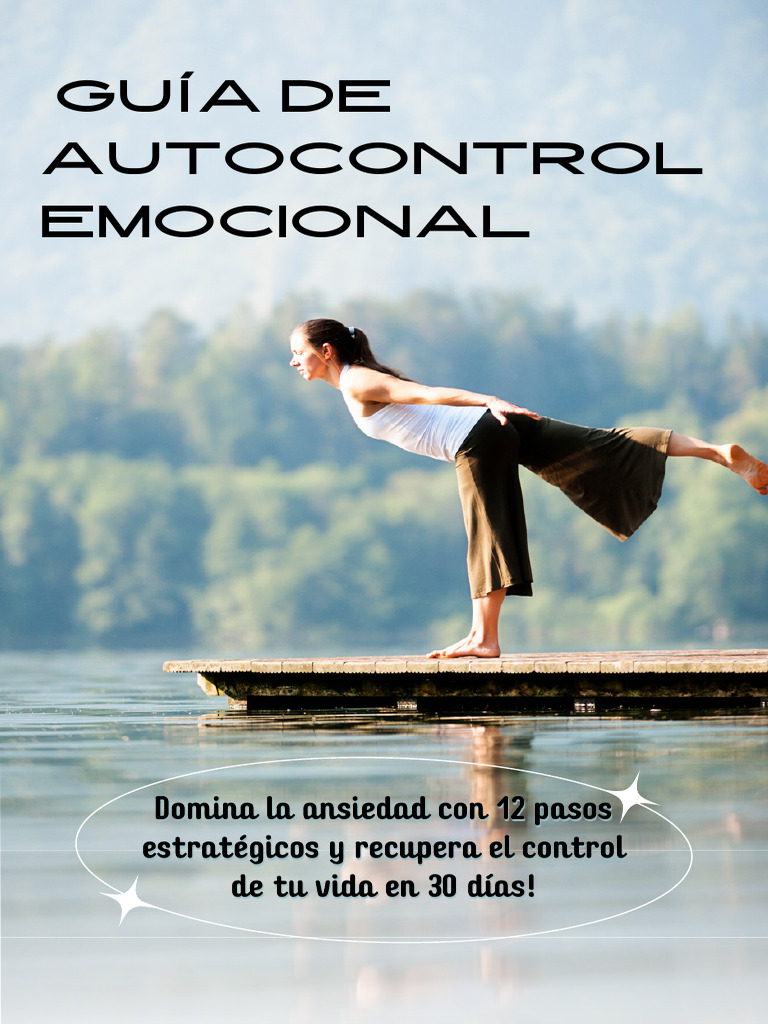 Guía de autocontrol emocional | PDF | Ansiedad | Estrés (biología)