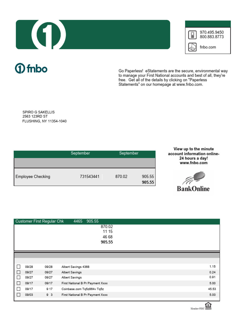 Fnbo 1 4 | PDF | Financial Services | Personal Finance