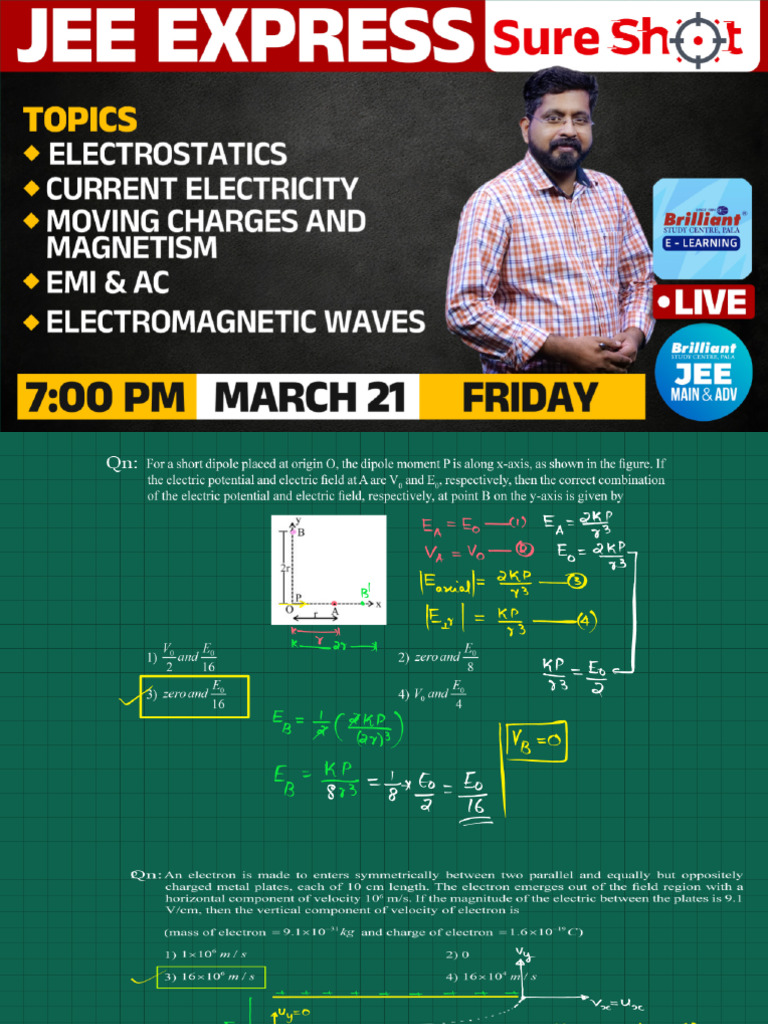 21-03-2025 Jee Live Note | PDF