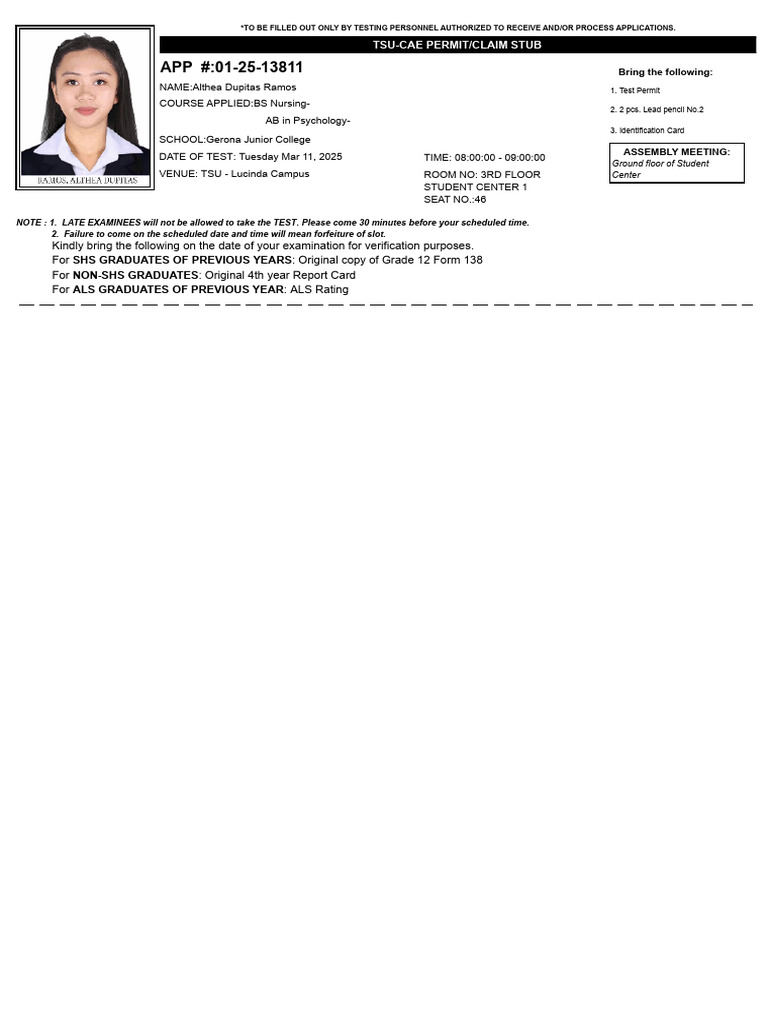 Permit-Claim-Stub | PDF