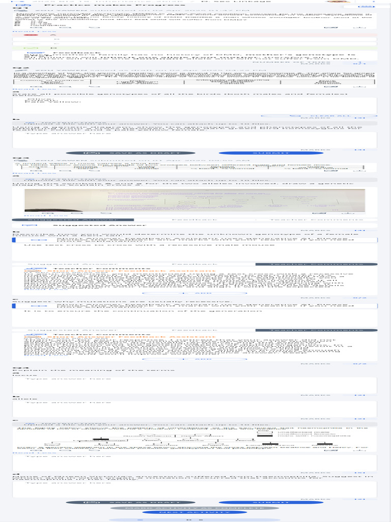2025 BI2 19. Inheritance_2bi2K 3 | PDF | Dominance (Genetics) | Genotype