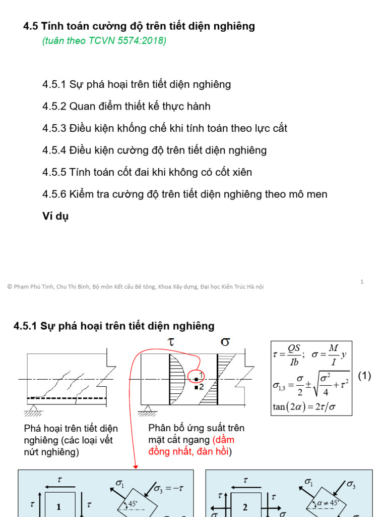 ch4b- dầm chịu cắt | PDF