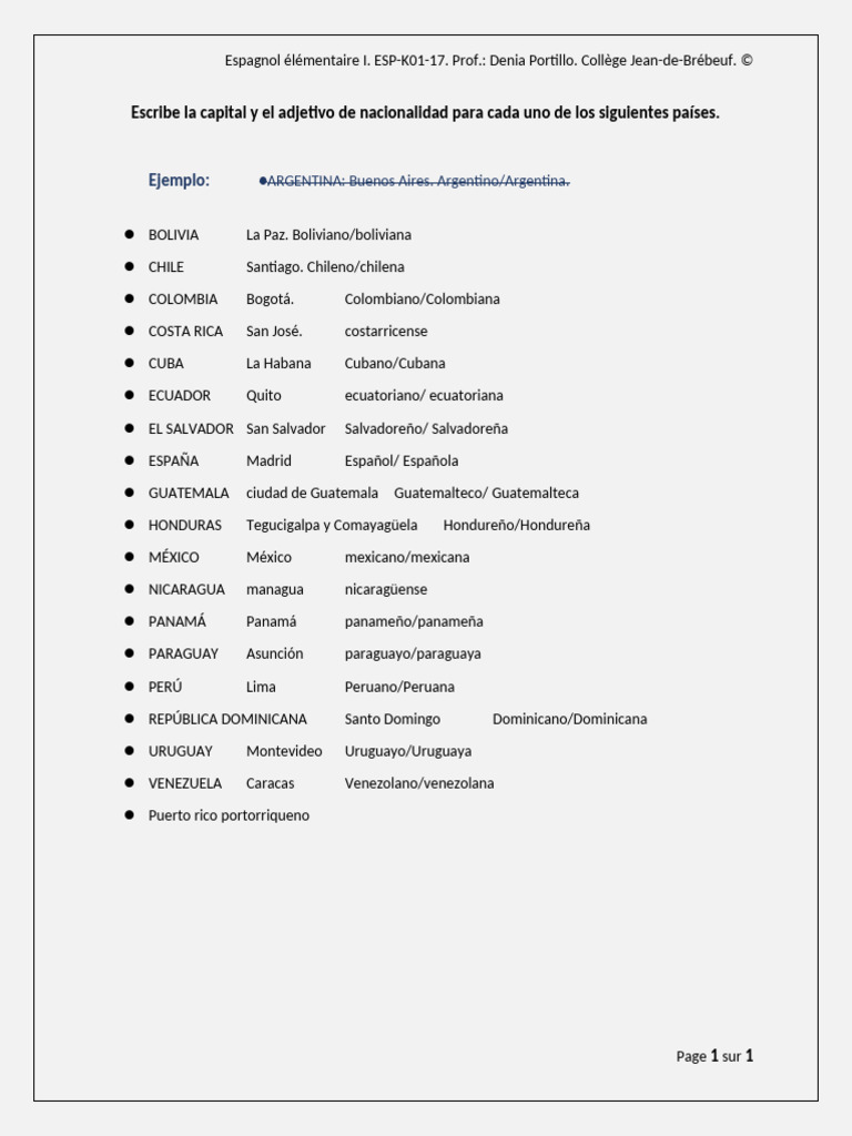 Capital y nacionalidad de Chile | PDF