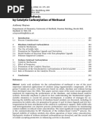 Cativa Process: Iridium Catalyst Advances | PDF | Acetic Acid | Catalysis