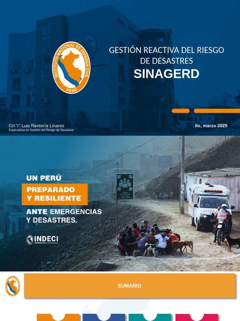 Gestion Reactiva Ilo | PDF | Riesgo | Reducción de Desastres