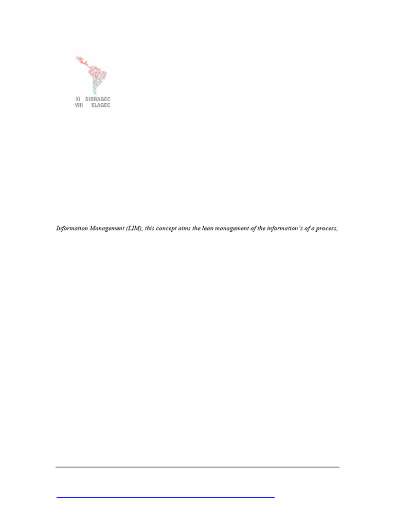 Artigo - Aproximações Conceituais Do BIM X LIM - Unid 3 | PDF | BIM ...